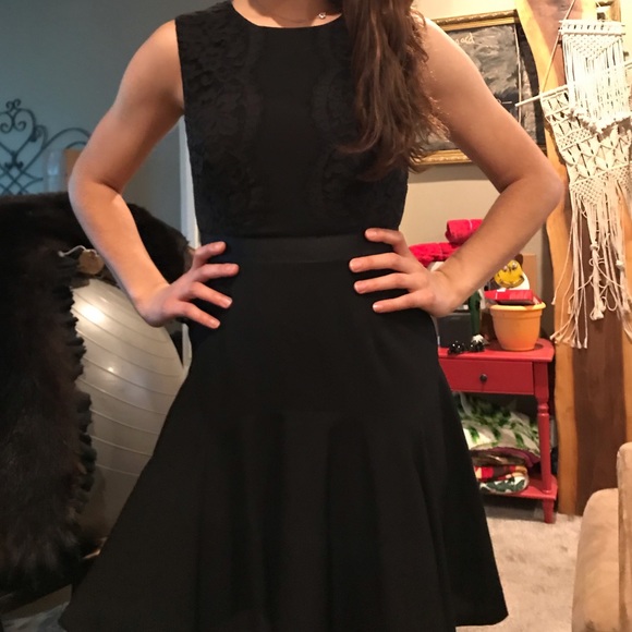 Metaphor | Dresses | Metaphor Lace Blocked Dress Meteorite | Poshmark